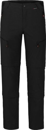 Bergson LEBIKO Doppel Zipp-Off mit T-Zipp | Herren Wanderhose, robust elastisch, Black [900], 110 - Herren
