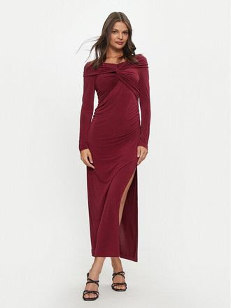 Vicolo Abendkleid TS0240 Dunkelrot Slim Fit