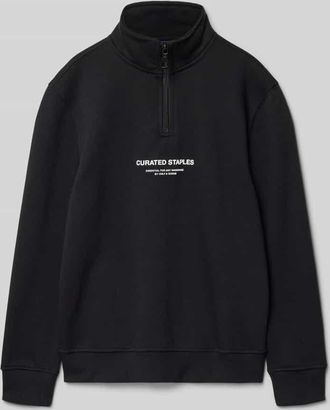 Only & Sons Regular Fit Sweatshirt aus Baumwoll-Mix Modell CURATED