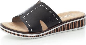 Rieker Damen - Pantoletten, 39 EU