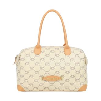 Braccialini Femme, Sacs, Beige, Taille: ONE Size Monogram Bowler