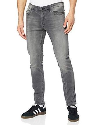 Only & Sons Jean Skinny ONSWARP Taille Basse Skinny Fit Jeans Grey Denim 32 32 Grey Denim (US) 32 / L32