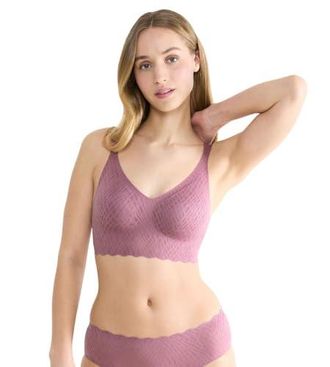 sloggi Zero Feel Bliss Bralette Soutien-Gorge Femme, Clover Violet, M