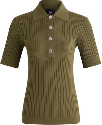 Fusalp Femme, Pulls, Vert, Taille: 36 FR Polo &agrave; manches courtes Vera