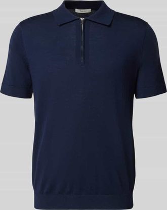 Selected Regular Fit Poloshirt aus reiner Wolle Modell TRAY