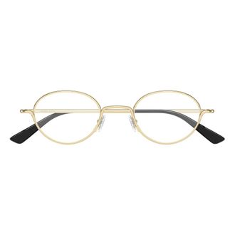 Alexander McQueen Am0562O Optische Brille - - Accessories - unisex - Gelb - 46 MM