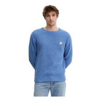 American Vintage Crashway Pullover - - Knitwear - Herren - Blau - S