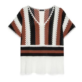 Fiorella Rubino Damen, Strickwaren, Mehrfarbig, XLGr&ouml;&szlig;e