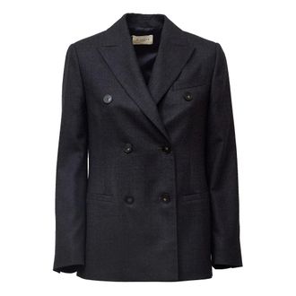 Montedoro Red Femme, Vestes, Gris, Taille: 38 FR Blazer Double-Bouton