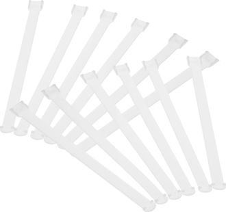 Cabilock 50stücke Jalousien Positionierplatten Vorhang Verbindung Platten Jalousien Zubehör