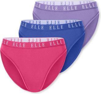 Elle Slip High Leg - ELLE LOGO