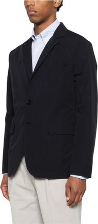 Aspesi Homme, Vestes, Bleu, Taille: M Blazer en nylon stretch