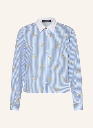 Versace Hemdbluse blau