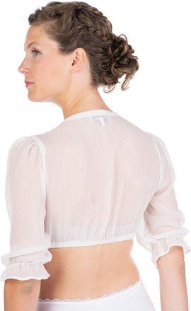 Marjo Dirndlbluse Dirndlbluse - SCHIERLING - offwei&szlig;, schwarz