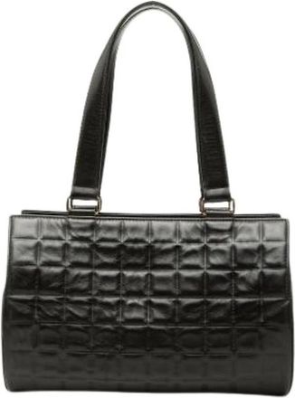 Chanel Pre-owned Sac bandouli&egrave;re matelass&eacute; vintage - Femme - Pre-owned - Noir - Taille: ONE Size