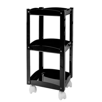 Iplex Black serving trolley