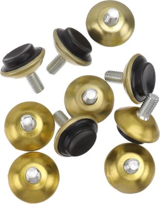 DOITOOL 20 STK Möbelmatte Möbelfüße Stühle Verstellbarer Tischnivellierer Nivellierfuß Für Möbel Stuhl Füße Pad Tischnivellierer Mit Schraube Einstellbar Schr