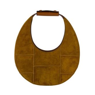 Staud Braune Ledermondtasche - - Bags - Damen - Braun - ONE SIZE