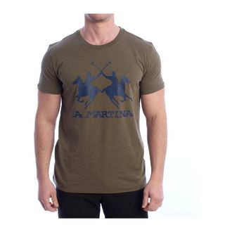 La Martina Js206 T-Shirt - - Tops - Herren - Gr&uuml;n - XL