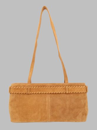 Osoi Womens Shoulder Bag Brocle Beige Leather