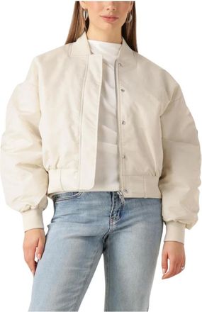 MY ESSENTIAL WARDROBE Damen, Jacken, Wei&szlig;, LGr&ouml;&szlig;e