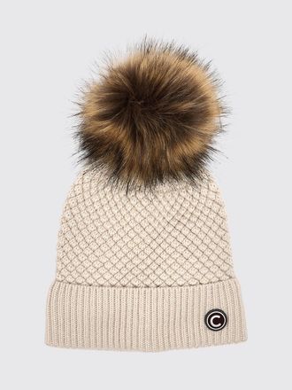 Colmar Beanie-M&uuml;tze aus Woll- und Kaschmirmischstrick mit Bommel