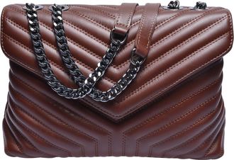 Luisa Vannini BROWN Rindsledertasche