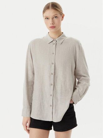 Vero Moda Hemd Linn 10305085 Grau Relaxed Fit