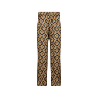 Dr&ocirc;le de Monsieur Pantalon fluide Baroque Raisin