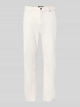 Marc O'Polo Straight Fit Jeans aus Baumwoll-Leinen-Mix