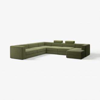 IKEA J&Auml;TTEBO Sofa, U-Form/7-sitzig
