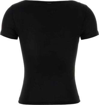 Gucci Stretch Jersey Viscose Mix T-Shirt - Black