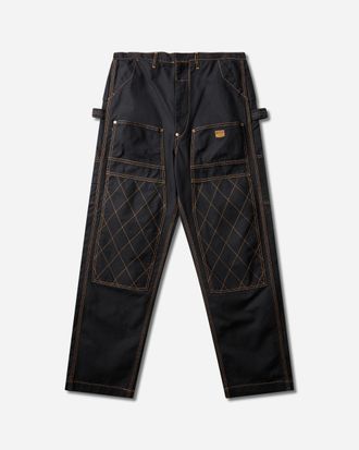 KAPITAL Men s Light Canvas Lumber Pants Black