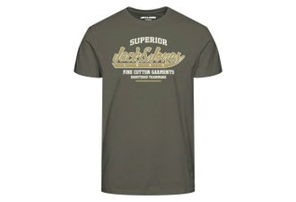 Jack & Jones T-Shirt Herren T-Shirt 3er Pack Baumwolle (Packung, 3er Pack)