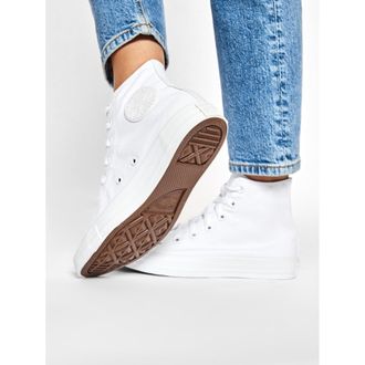 Converse Sneakers aus Stoff Converse Chuck Taylor All Star Classic 1U646 Wei&szlig;