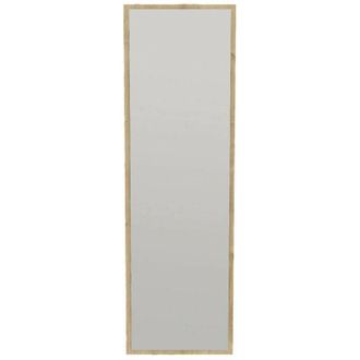 Dmora Spiegel Dcarrier, Spiegel mit Rahmen, Wanddekorationsartikel, Spiegeldekoration, 50x2h160 cm, Eiche - Dmora