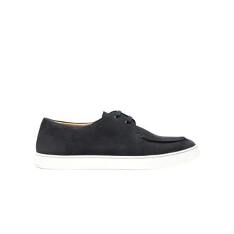 Scarosso Homme, Chaussures, Bleu, Taille: 43 EU Chaussures &agrave; lacets en cuir nubuck bleu
