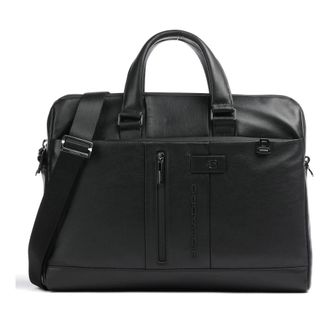 Piquadro Schwarze Handtasche mit Laptopfach - - Bags - unisex - Schwarzk - ONE SIZE