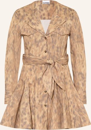 Ganni Kleid braun
