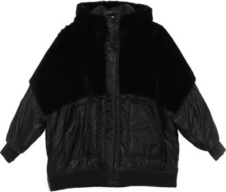 BLANCHA parka à capuche - Noir