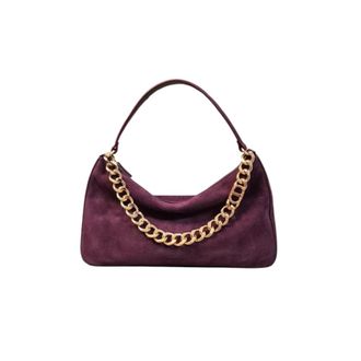 Twinset Wildleder Media Tasche Liliane Stil - - Bags - Damen - Rot - ONE SIZE