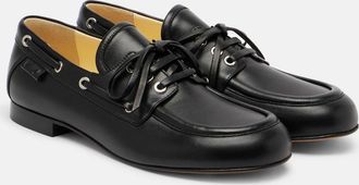 Proenza Schouler Chaussures bateau en cuir