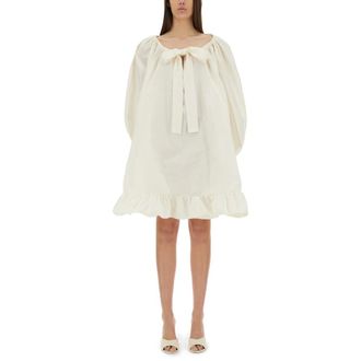 Patou Femme, Robes, Blanc, Taille: 36 FR Robe Courte