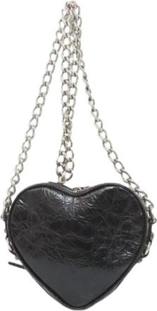 Balenciaga Mini sac &agrave; bandouli&egrave;re Vintage Pre-owned - Femme - Pre-owned - Noir - Taille: ONE Size