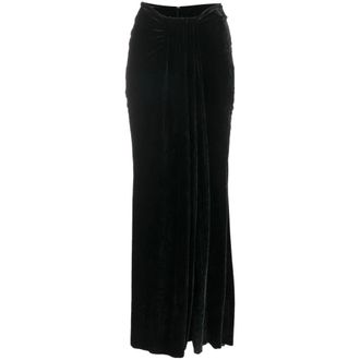 Blumarine Gonna Velluto - - Skirts - Damen - Schwarzk - S