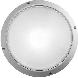 Prisma Superdelta Tondo Deckenleuchte, 1 x 75 W, E27, Wei&szlig;