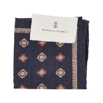 Brunello Cucinelli Jacquard silk pocket square Man One Size