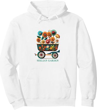 BDAZ Shelias Garden Gartenpflanzen Blumen Shelia Pullover Hoodie