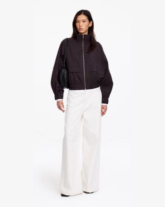 Arket Rei&szlig;verschlussjacke -Braun
