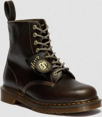 Dr. Martens 1460 Classic Calf Leder Stiefel in Grau, Gr&ouml;&szlig;e: 36